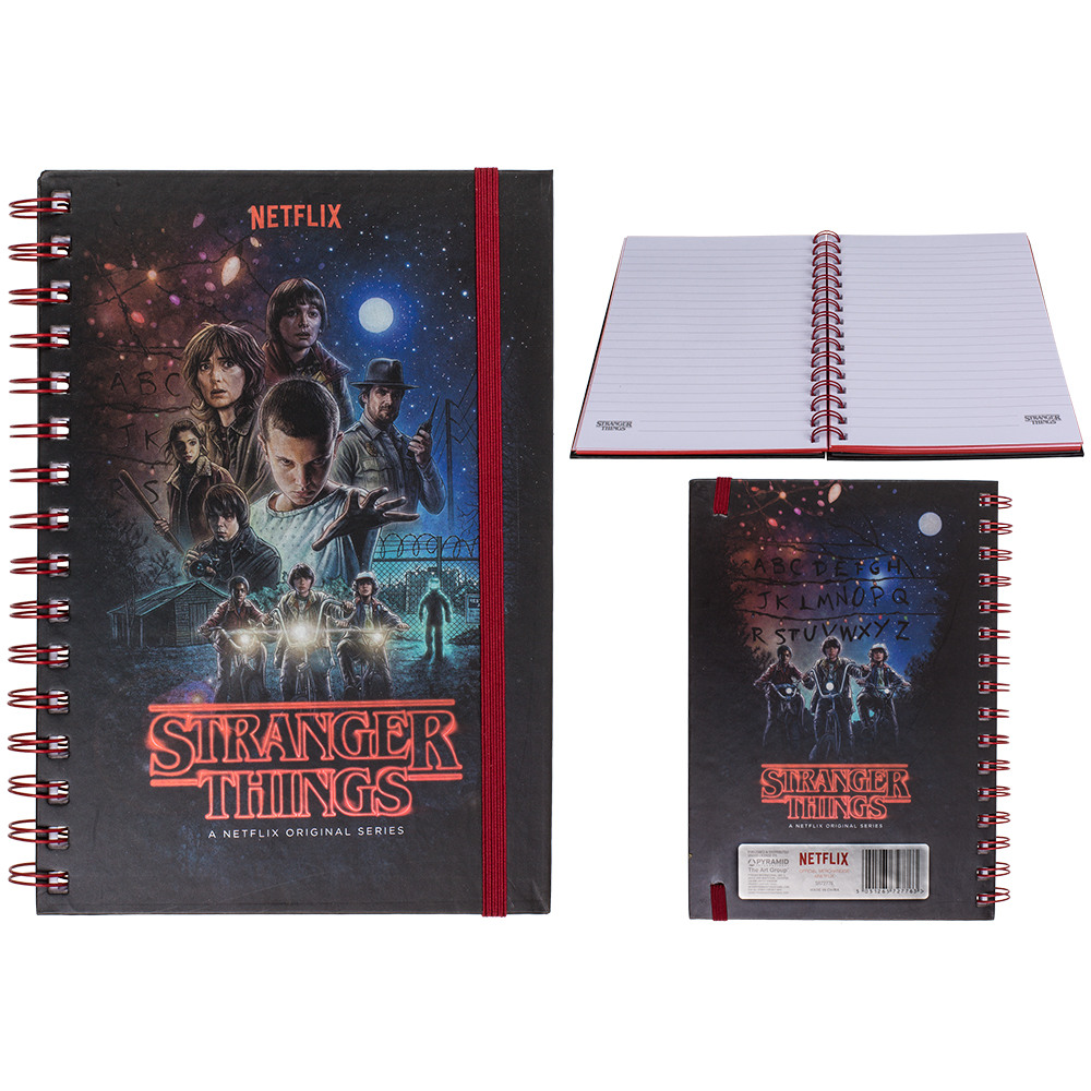 STRANGER THINGS NOTEBOOK | Popit Kingdom - Malta's Coolest Toy Shop