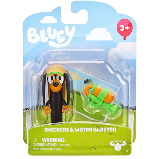 BLUEY STORY STARTER - SNICKERS & WATER BLASTER | Popit Kingdom - Malta ...