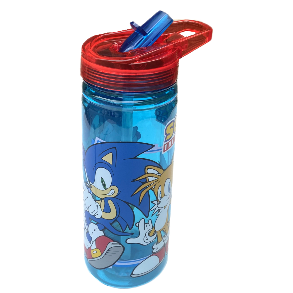 SONIC PLASTIC BOTTLE 580ML | Popit Kingdom - Malta's Coolest Toy Shop