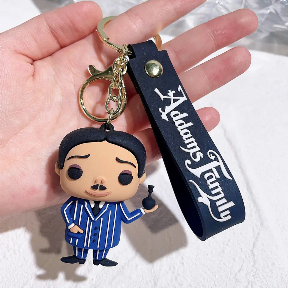 ADDAMS FAMILY KEYCHAINS | Popit Kingdom - Malta's Coolest Toy Shop