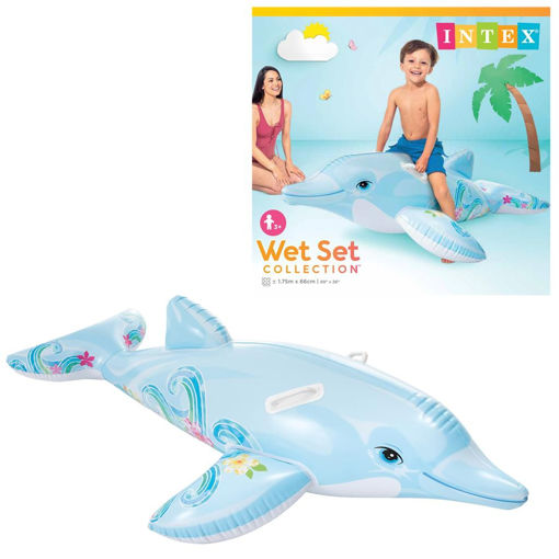 INTEX DOLPHIN RIDE-ON | Popit Kingdom - Malta's Coolest Toy Shop