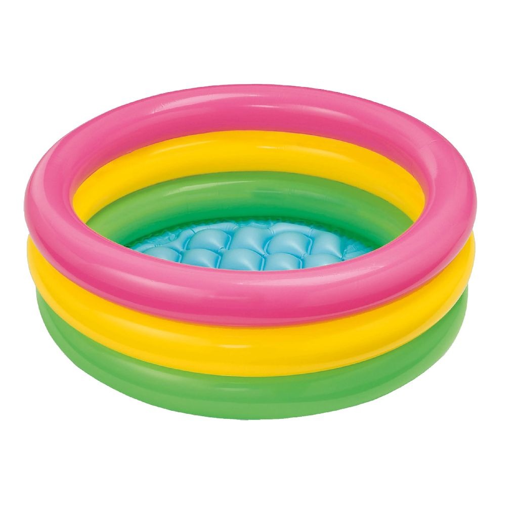 INTEX SUNSET BABY POOL 61X22CM | Popit Kingdom - Malta's Coolest Toy Shop