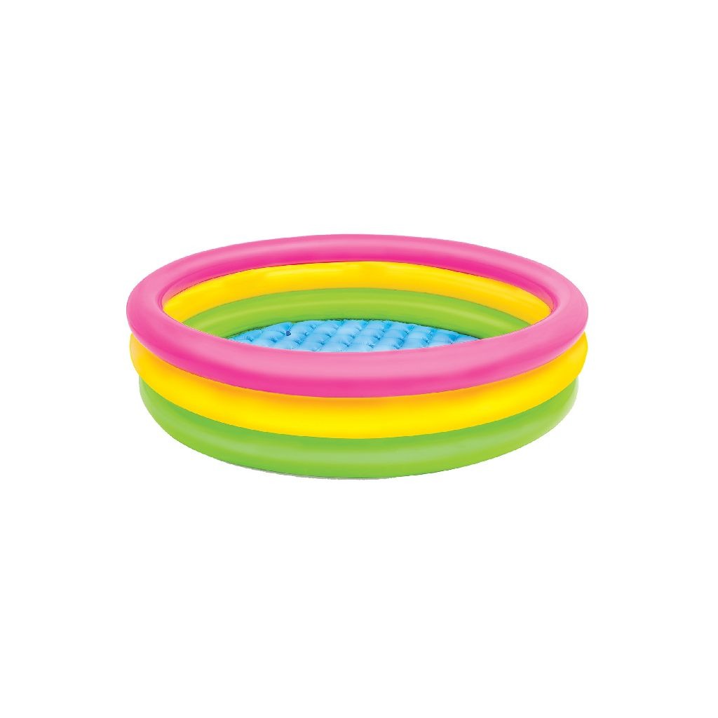 INTEX SUNSET GLOW POOL 114X25 | Popit Kingdom - Malta's Coolest Toy Shop