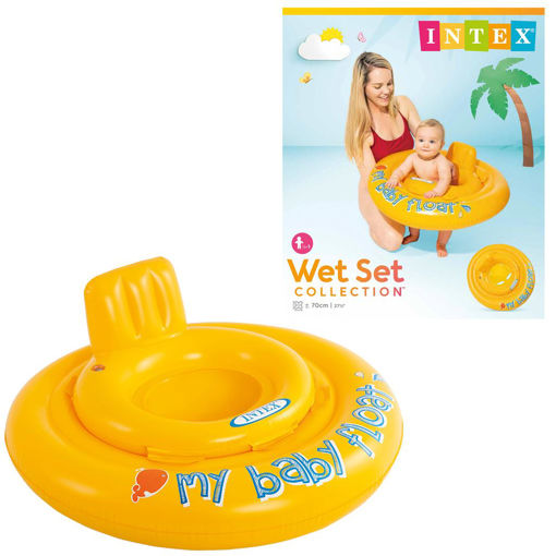 INTEX MY BABY FLOAT 70CM 6-12M | Popit Kingdom - Malta's Coolest Toy Shop