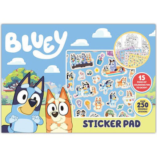 BLUEY STICKER PAD | Popit Kingdom - Malta's Coolest Toy Shop